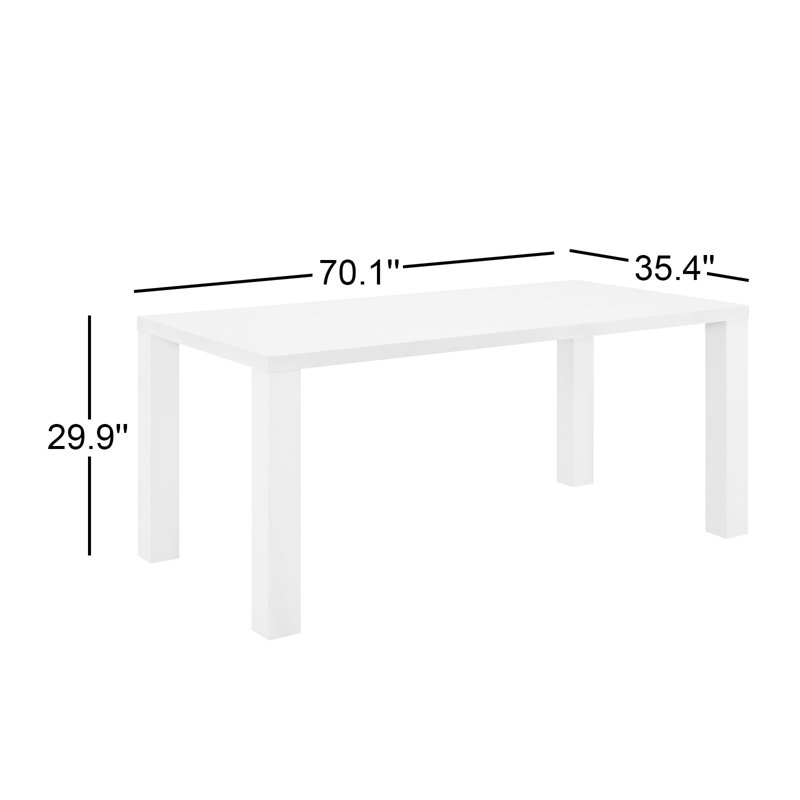 AllModern Carson 70" Dining Table & Reviews | Wayfair